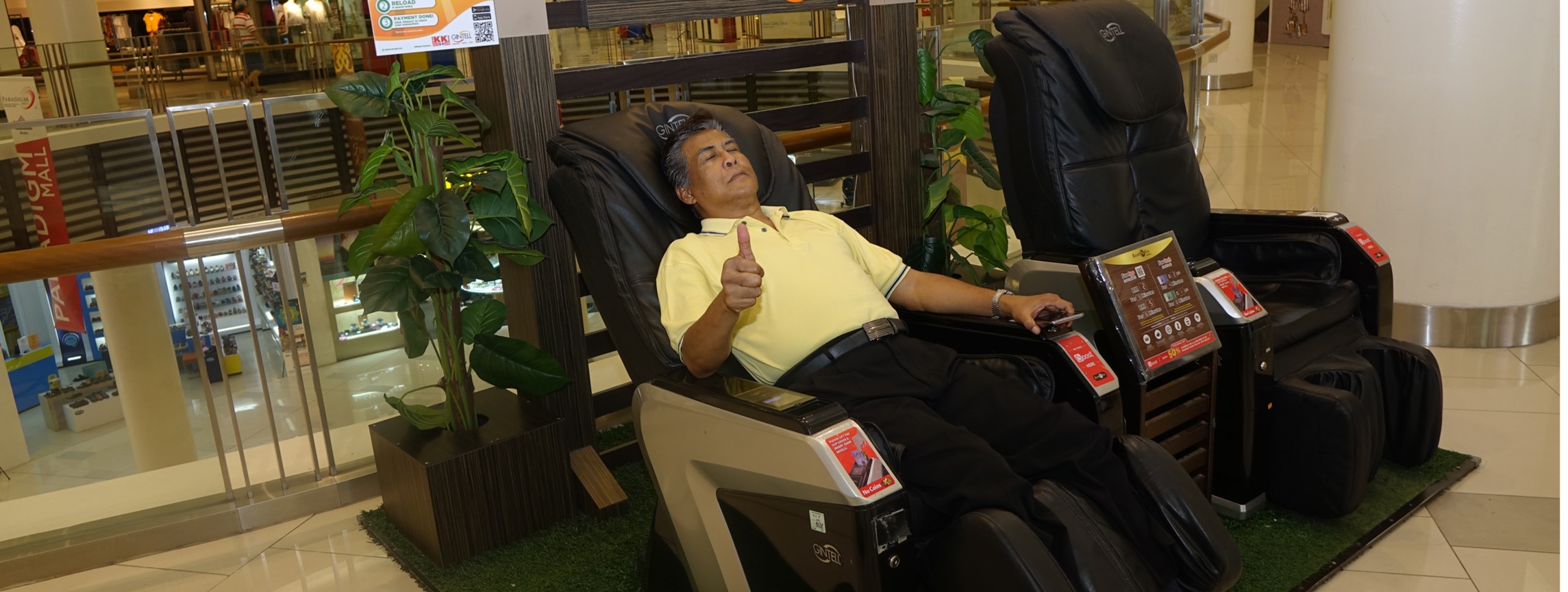 Gintell Rest N Go – A Massage Anytime Anywhere