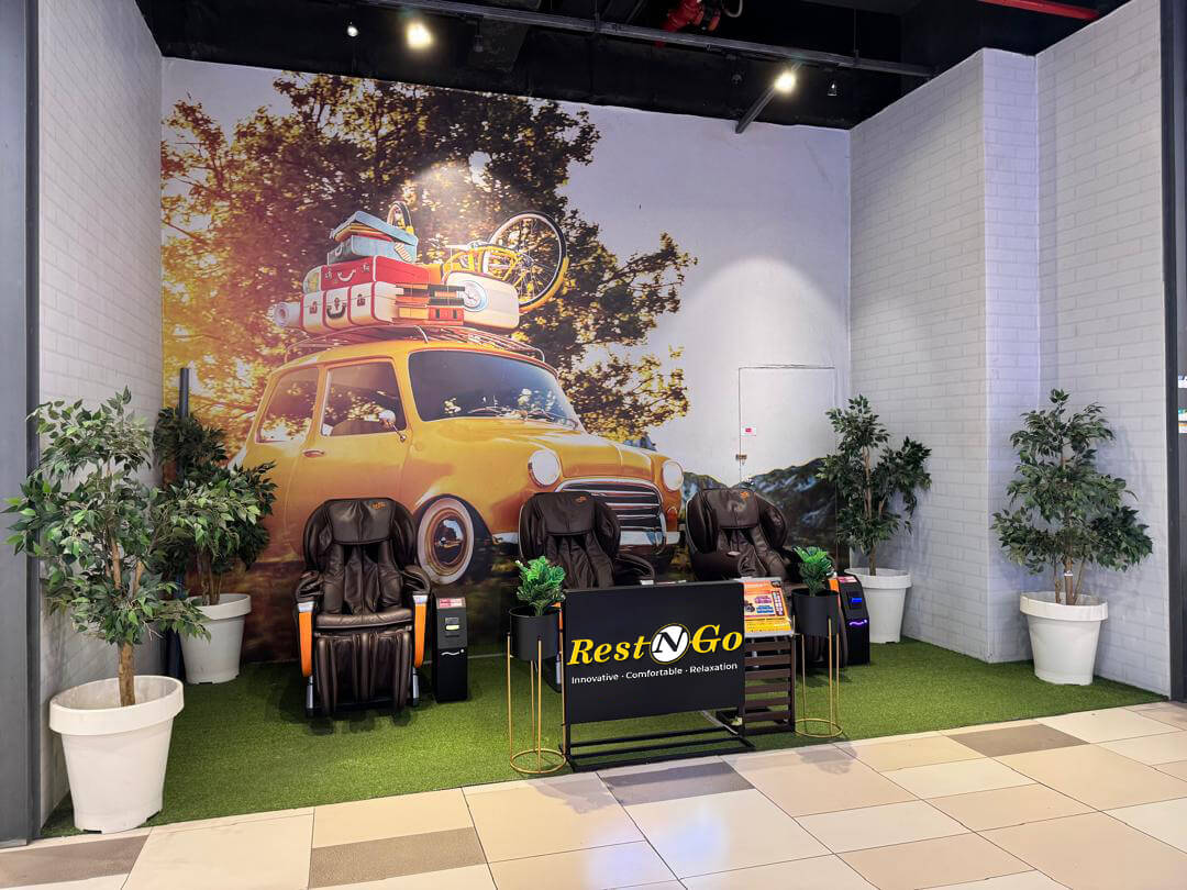 Rest N Go – No.1 Vending Massage Chair Business In South East Asia