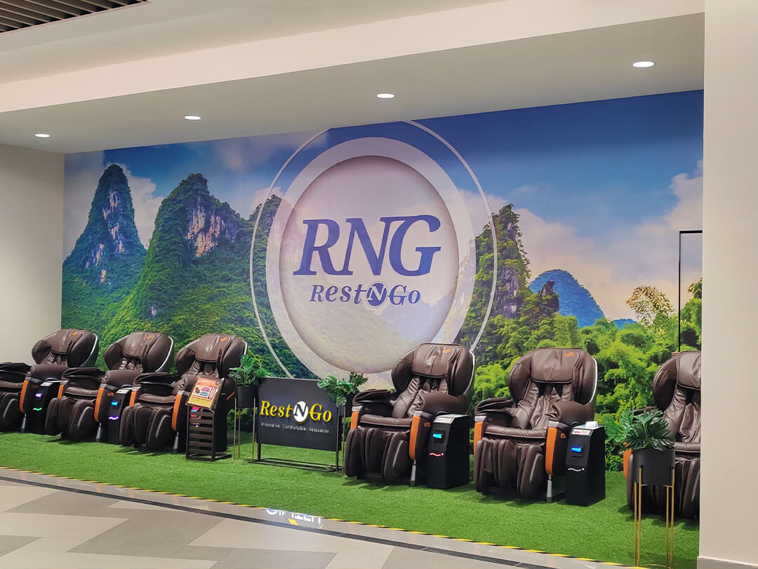 Rest N Go – No.1 Vending Massage Chair Business In South East Asia