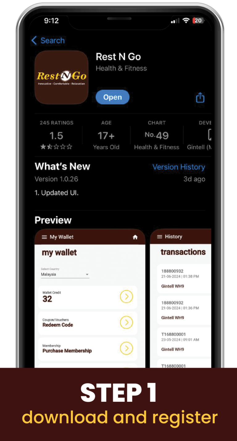 Rest N Go – No.1 Vending Massage Chair Business In South East Asia
