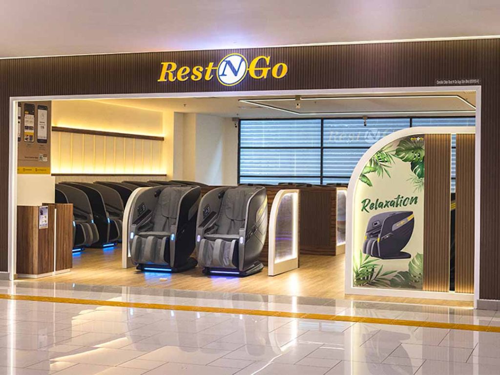 Rest N Go – No.1 Vending Massage Chair Business In South East Asia